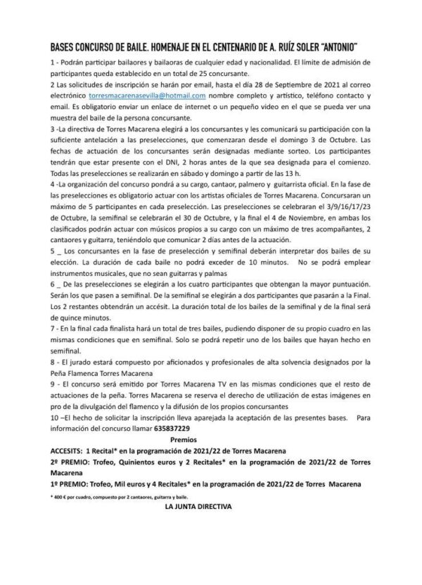 HOMENAJE A ANTONIO RUIZ SOLER EN SU CENTENARIO. – Vida Flamenca