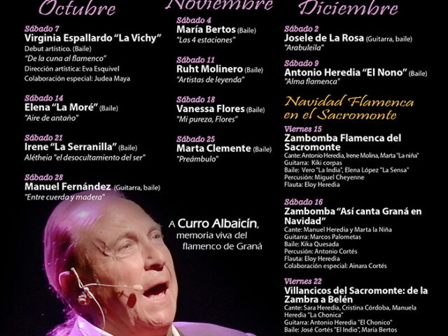 Flamenco en La Chumbera 2023 – El Sacromonte, Graná, Otoño 2023 – Vida ...