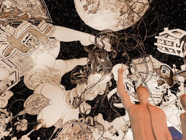 Spanish artist Carles García O’Dowd presents “Cupola: Mater Aeterna,” a monumental, illustrated ...